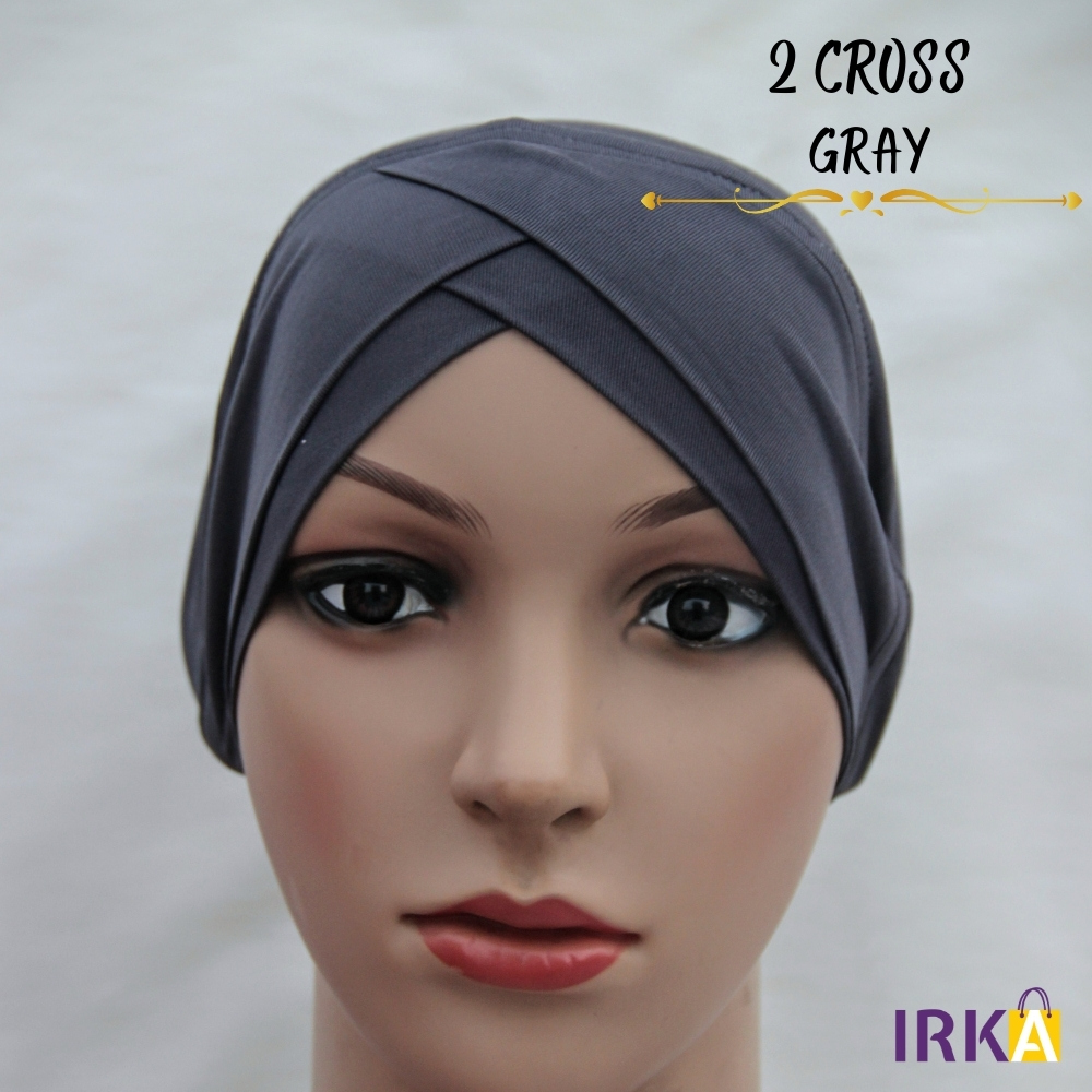 2 Cross Inner cap – Gray – Irka Mart