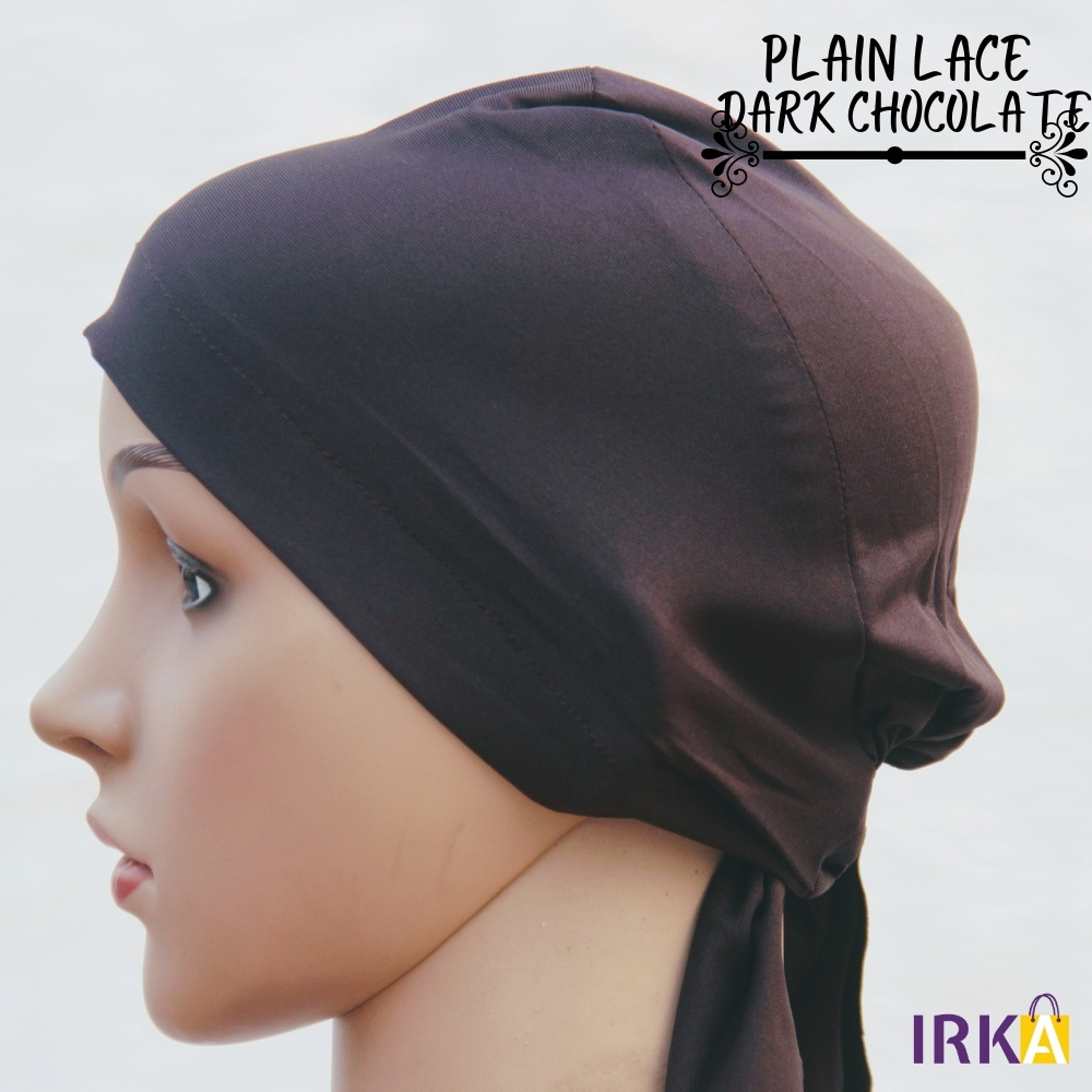 Plain lace Inner Cap – Dark Chocolate – Irka Mart