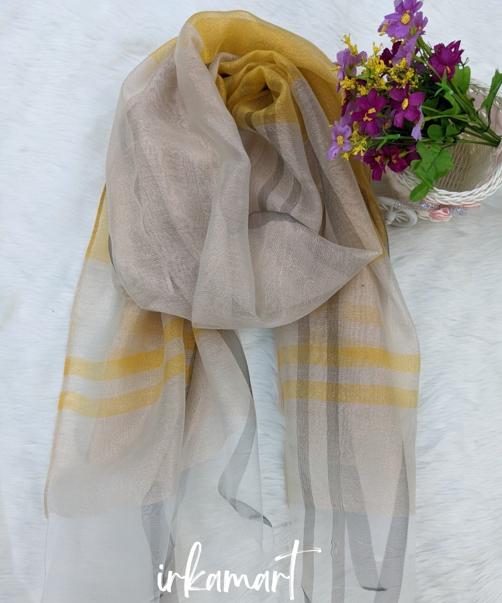 Colorful Tissue Silk Hijab – 6 – Irka Mart